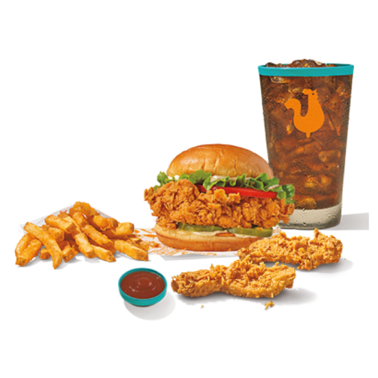 Combo + Chicken Sandwich Deluxe – Popeyes