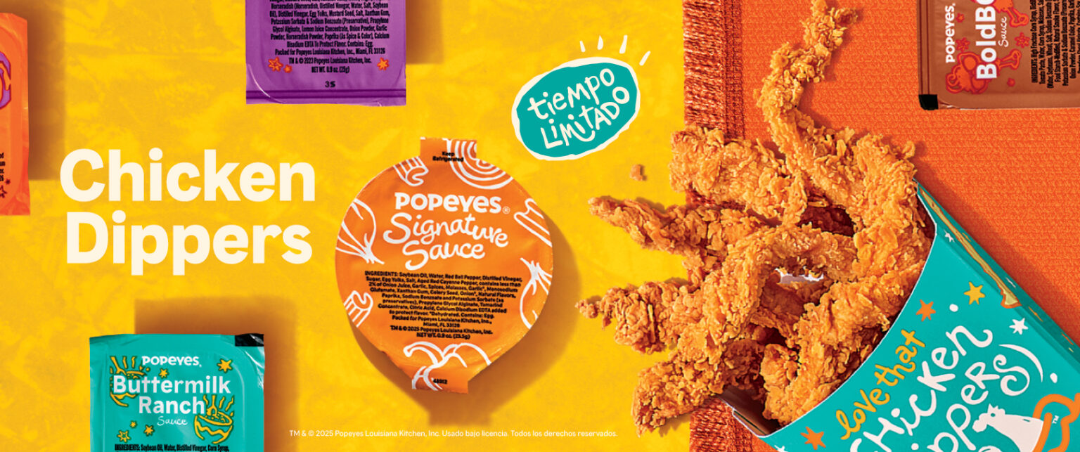 Chicken Dippers – Popeyes
