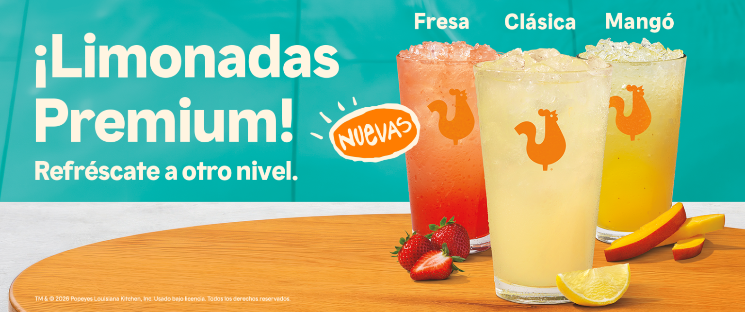 Limonadas Premium – Popeyes